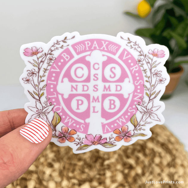 Catholic Gifts, Catholic Stickers, Catholic Artwork – Just Love Prints