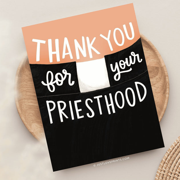 Catholic Priest Ordination Gifts, Milestone Gifts, Thank you Gifts ...