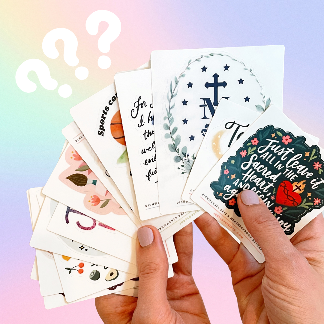 Catholic Sticker Mystery Bundle – Just Love Prints