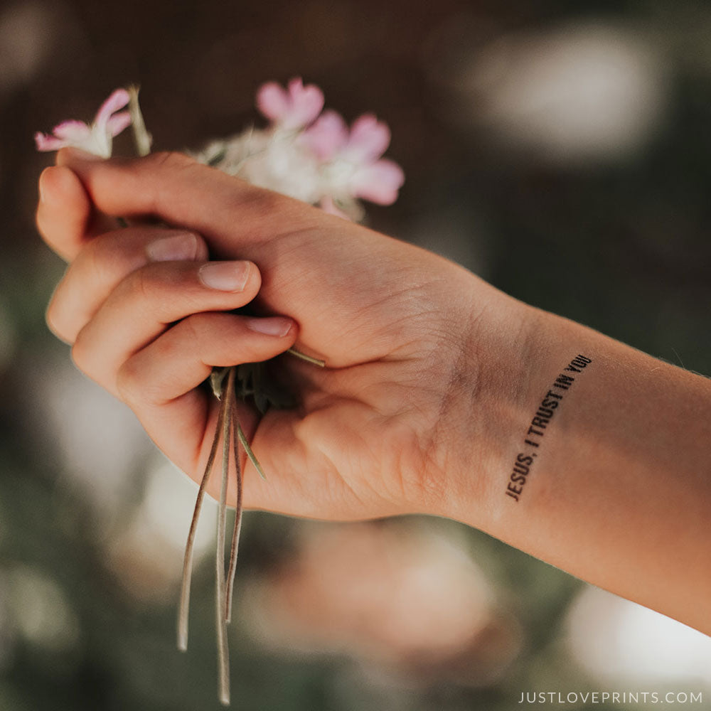 "Divine Mercy Collection" Temporary Tattoos – Just Love Prints